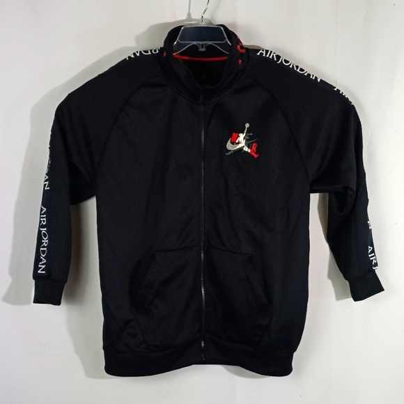 Nike | Jackets & Coats | Nike Air Jordan Jumpman Black Track Jacket ...